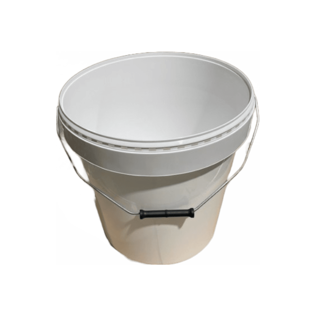 Hvid plast spand 21,6L | EpoGear